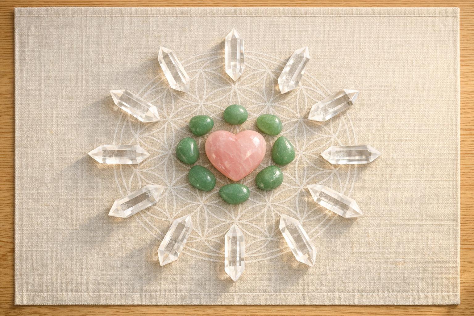 Crystal Grid for Love: Step-by-Step – Conscious Items