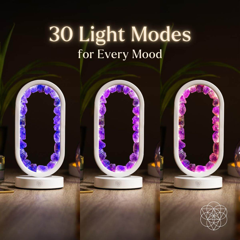 Healing Crystal Lamp: Natural Crystal Lamps – Conscious Items