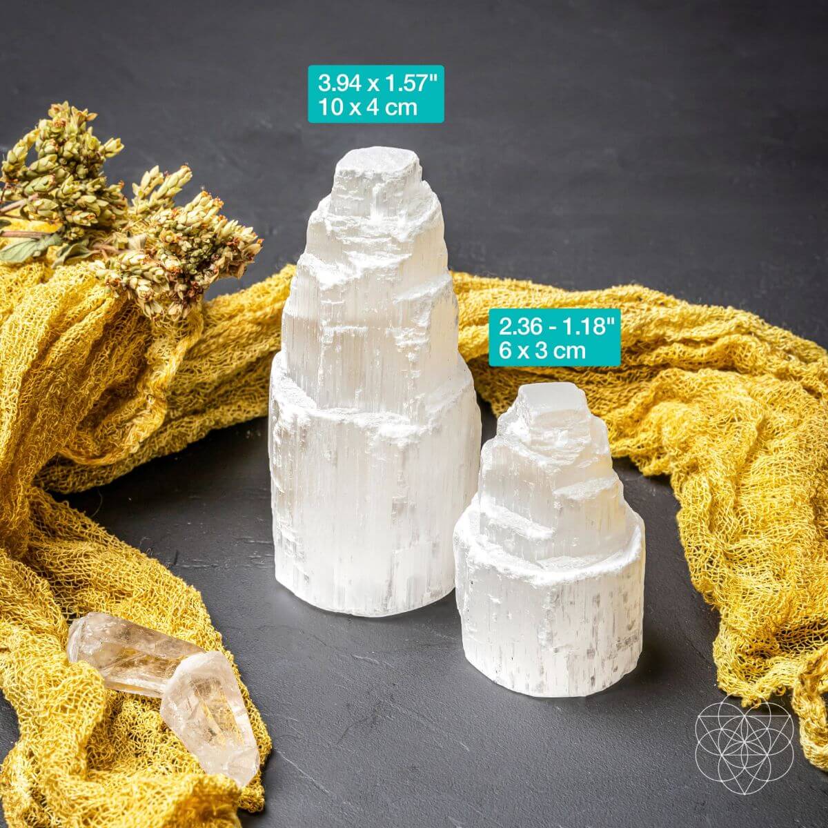 Selenite Cleansing Lamp – Conscious Items